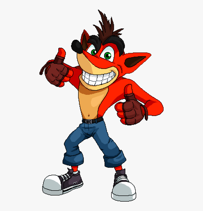 Smash Clipart Crashed - Clip Art Crash Bandicoot, HD Png Download ...
