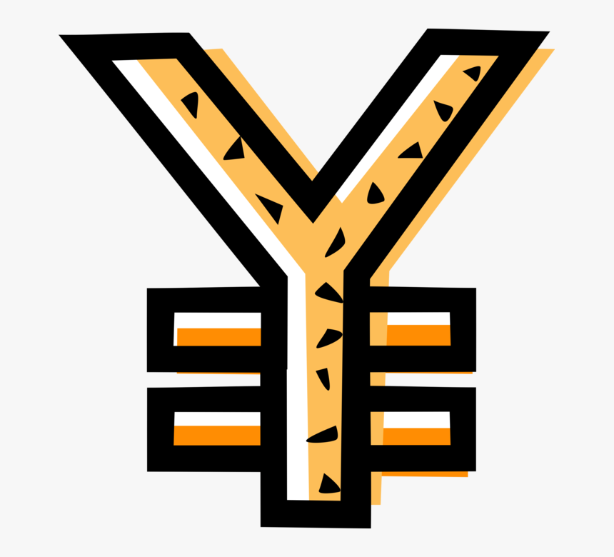 Vector Illustration Of Japanese Currency Yen Money, HD Png Download ...