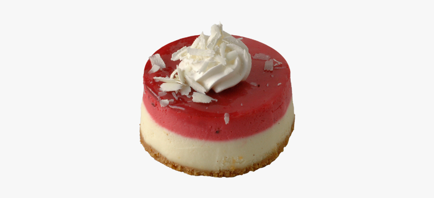 White Chocolate Raspberry Cheesecake - Mini Cheese Cake Transparent, HD ...