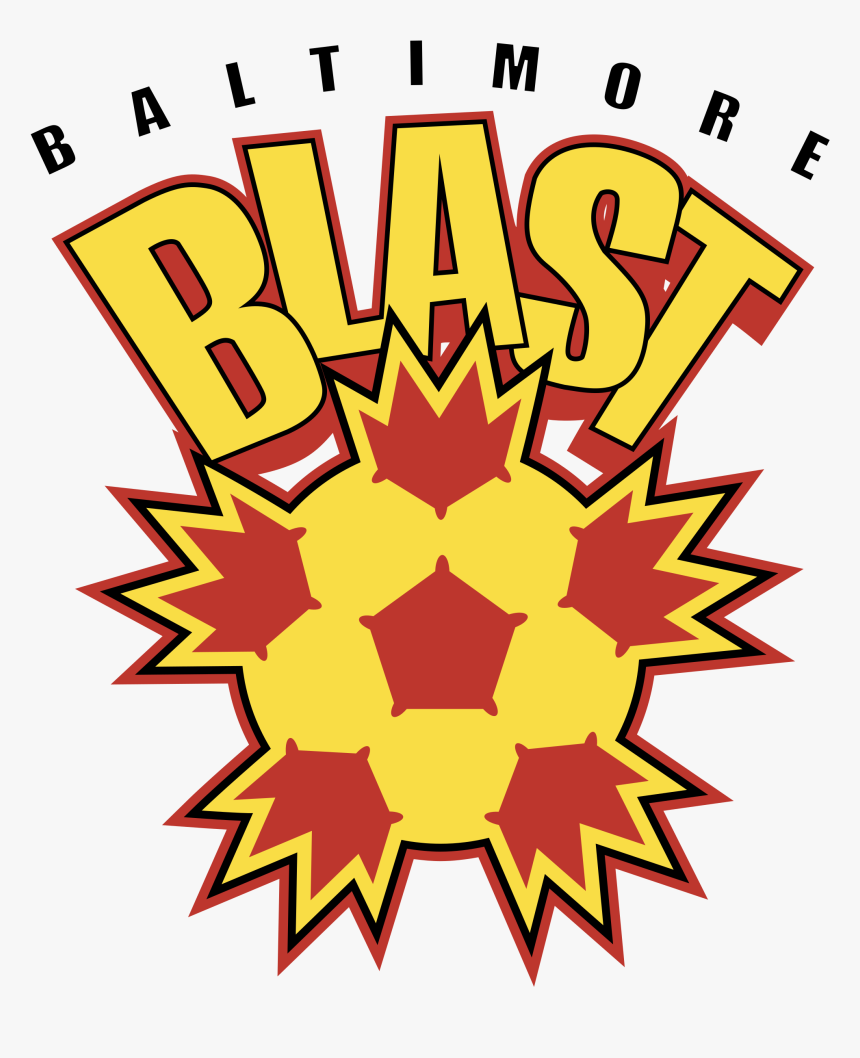 Blast Vector Transparent Clipart Free Stock - Baltimore Blast Logo Png ...
