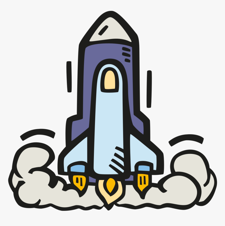 Space Shuttle Launch Icon - Space Shuttle Icon Png, Transparent Png ...