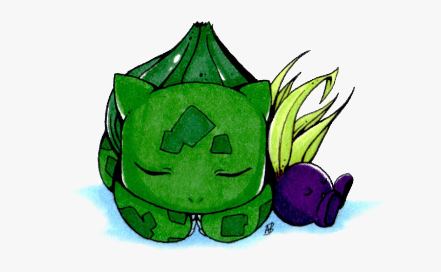 Bulbasaur And Oddish, HD Png Download , Transparent Png Image - PNGitem