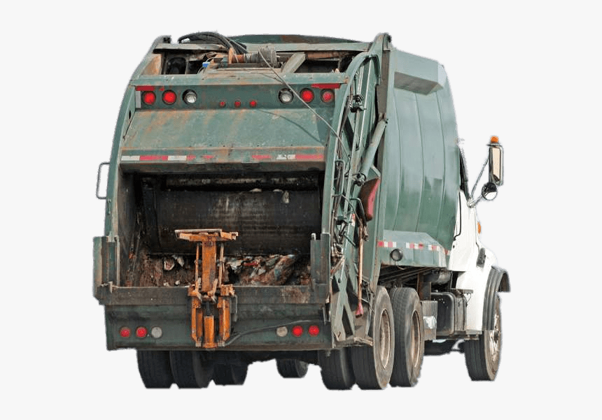 Green Garbage Truck - Garbage Truck Png, Transparent Png , Transparent ...