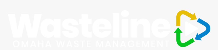 Wasteline Omaha Waste Management Logo In White - Graphic Design, HD Png ...