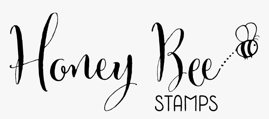 Logo Postage Stamps Calligraphy - Honey Bee Stamps Logo, HD Png ...