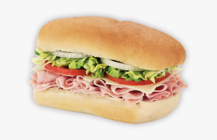 Ham & Cheese - Ham And Cheese Sub Sandwich, HD Png Download ...