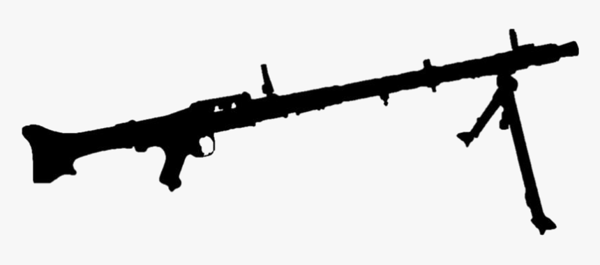 Machine Gun Png Transparent Images - Mg 34, Png Download , Transparent ...