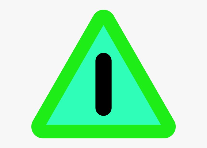 Caution Sign Warning Sign Danger Vector Clip Art - Green Danger Sign ...