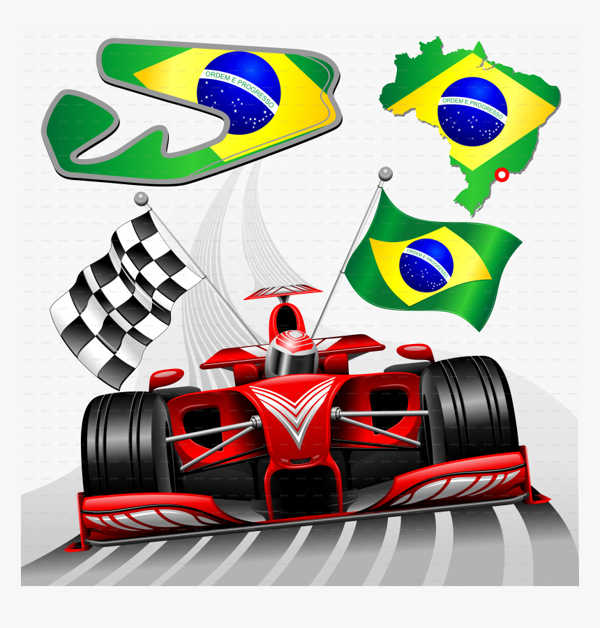 Formula 1 Brazil Gp Banner, HD Png Download , Transparent Png Image ...