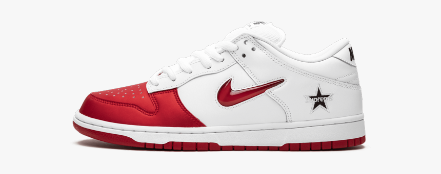 Nike Supreme Sb Dunk Low, HD Png Download , Transparent Png Image - PNGitem