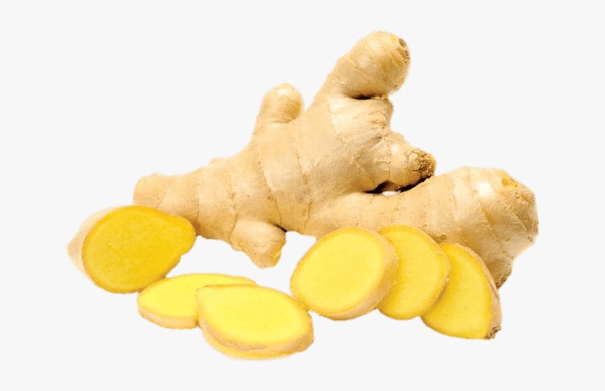 Sliced Ginger - Luya Ginger Zingiber Officinale, HD Png Download , Transparent Png Image - PNGitem