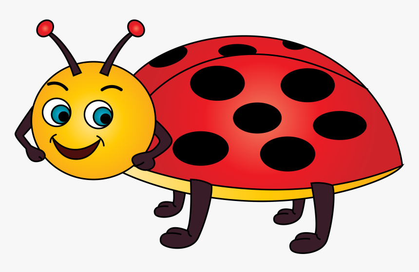 Ladybug Vector - Yellow And Red Ladybug Clipart, HD Png Download ...