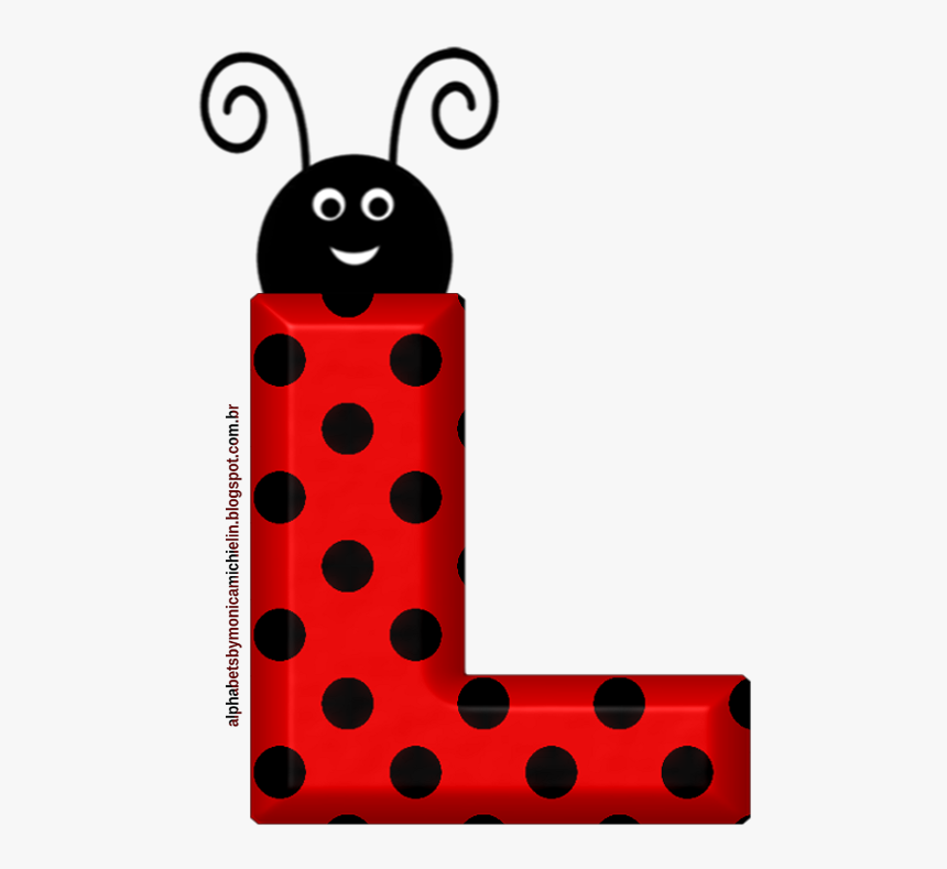 Ladybug E Letter, HD Png Download , Transparent Png Image - PNGitem