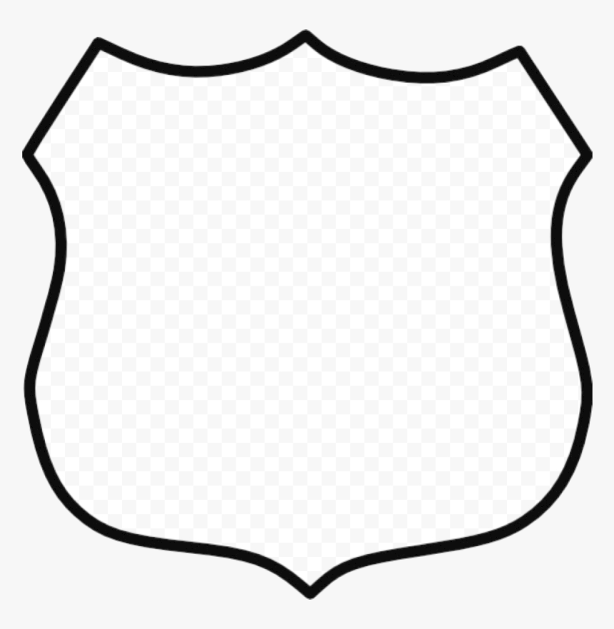Police Badge Clipart Shield Clip Art At Clker Transparent - Police ...