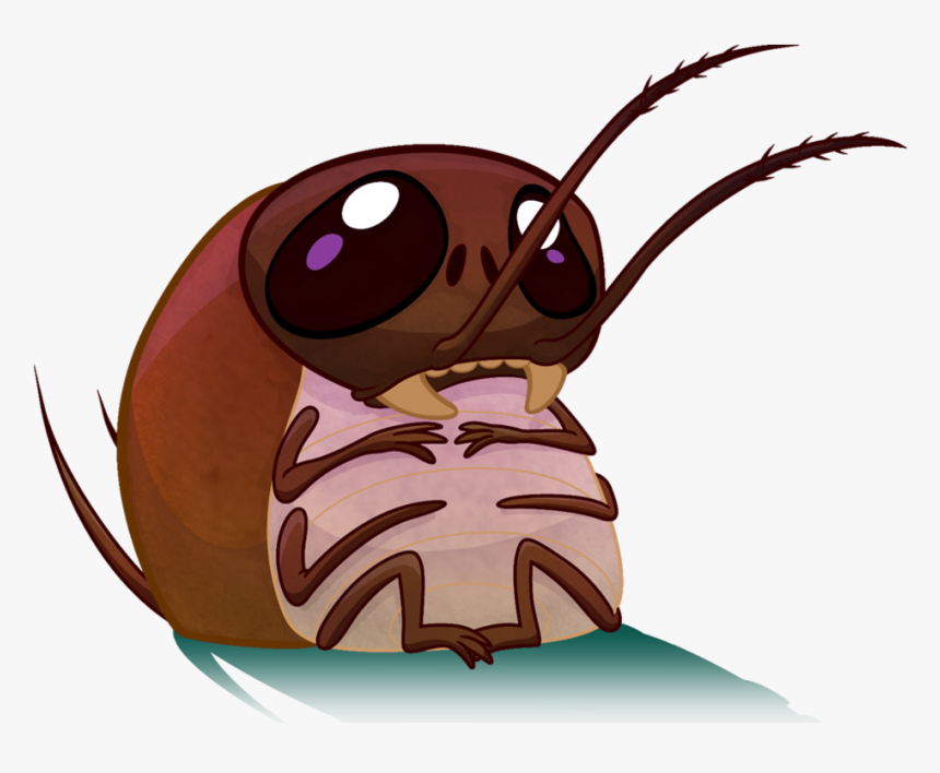 Funny Roach - Cartoon Roach, HD Png Download , Transparent Png Image ...