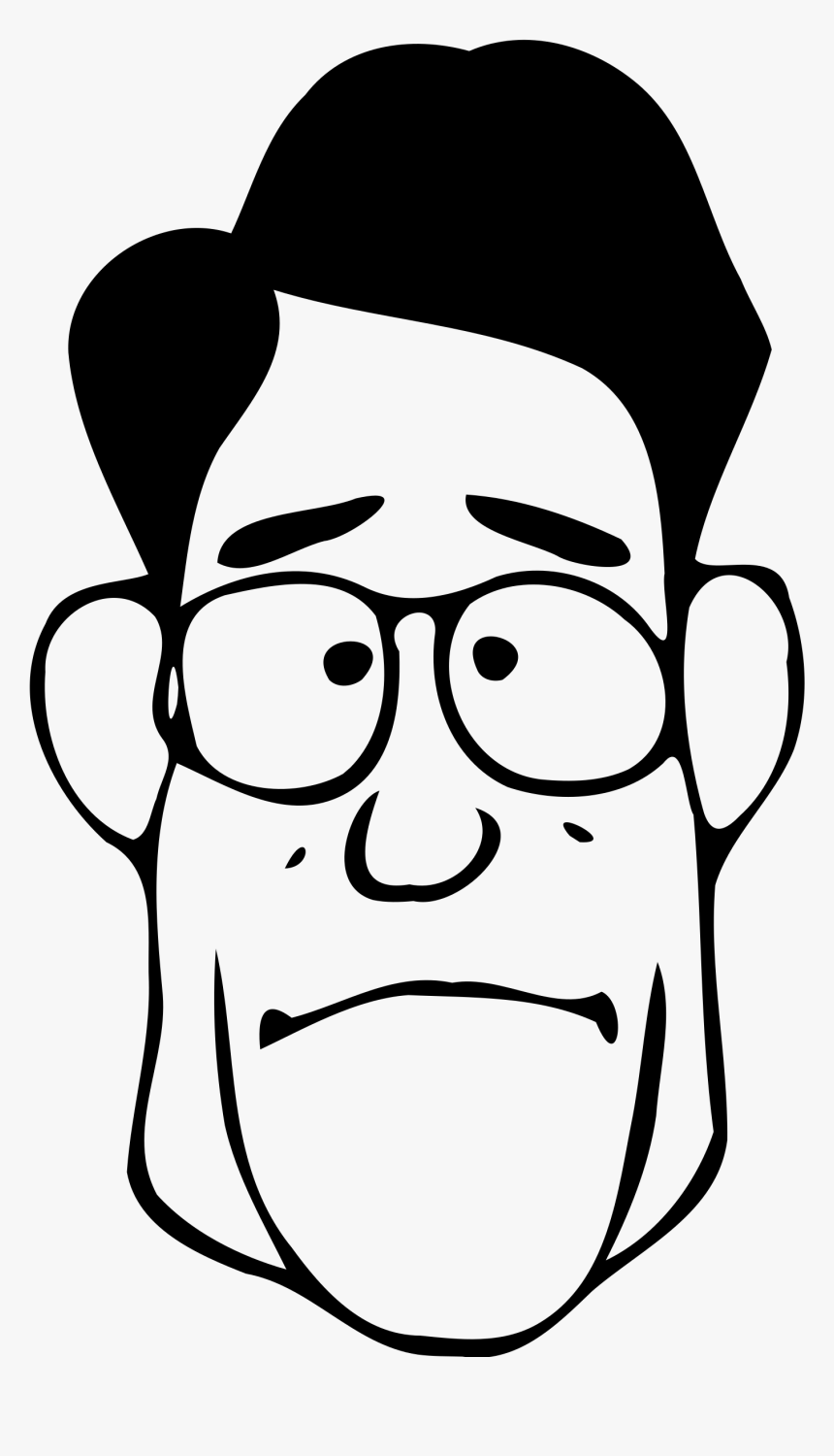 Uncle Face Clipart