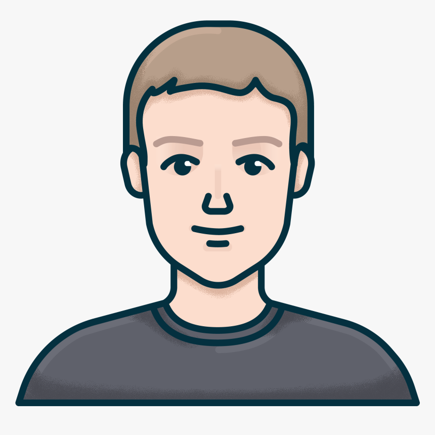 Transparent Mark Zuckerberg Face Png - Cartoon, Png Download ...