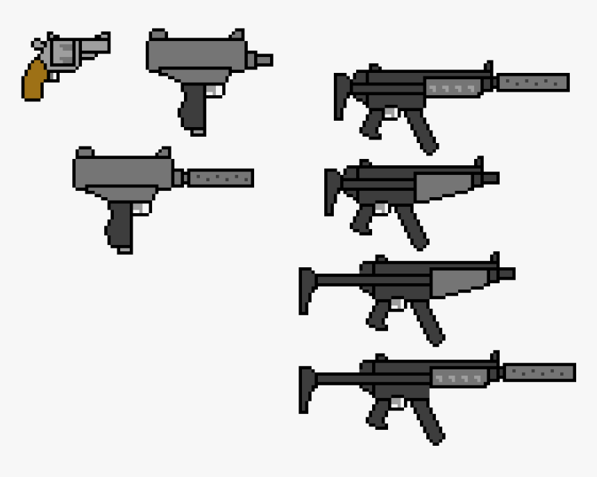 Mp5 Drawing, HD Png Download , Transparent Png Image - PNGitem