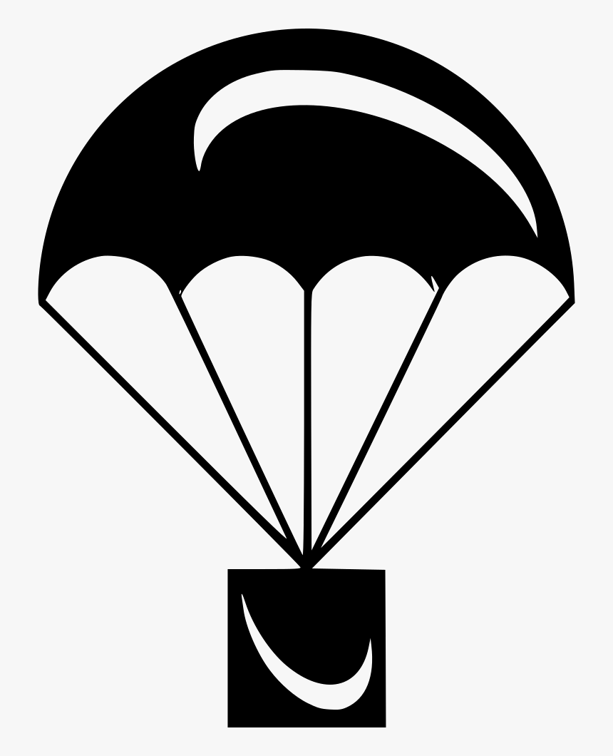 Parachute - White Parachute Icon Png, Transparent Png , Transparent Png ...