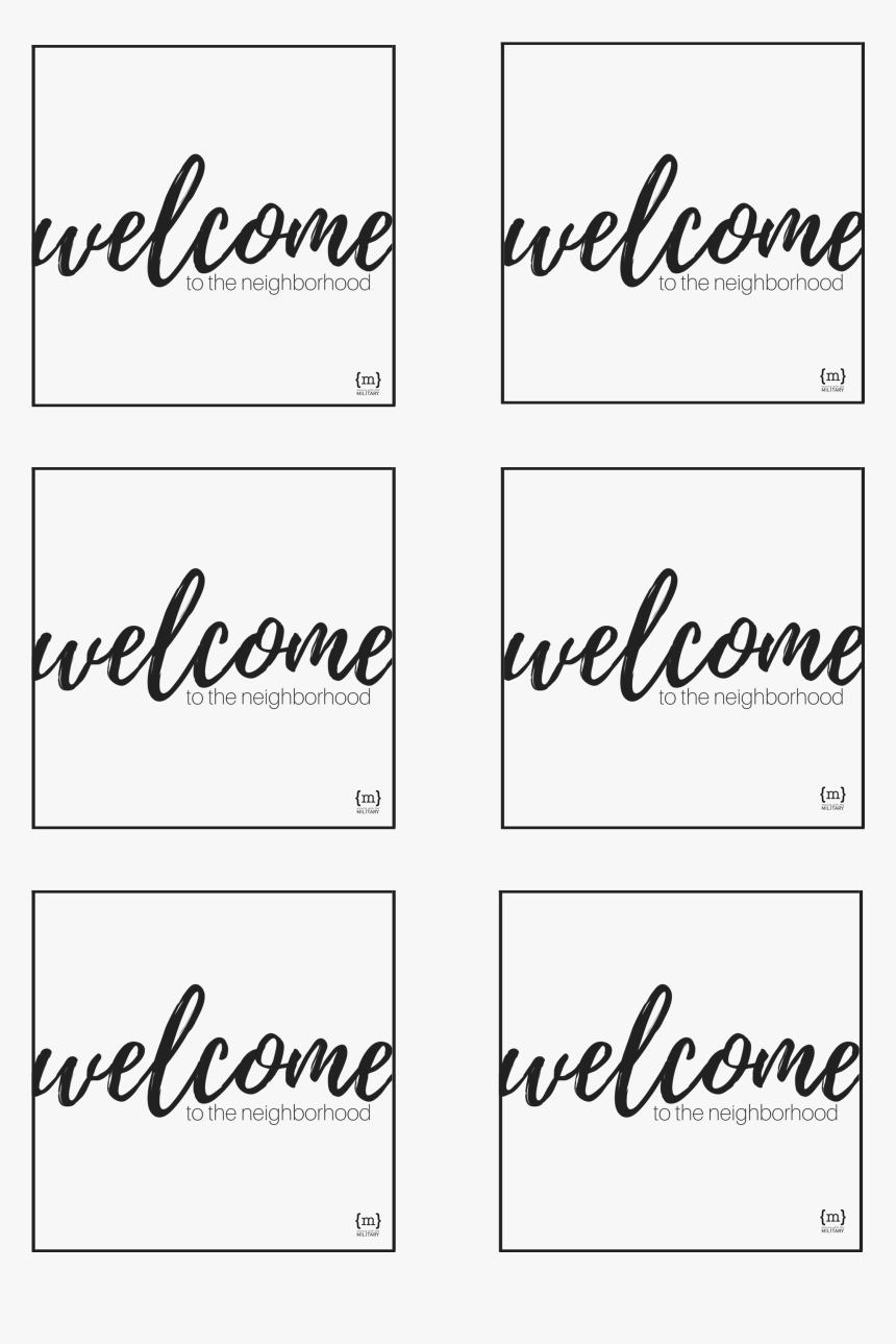 Welcome Gift Tag, HD Png Download , Transparent Png Image - PNGitem