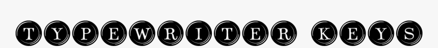 Typewriter Keys - Graphics, HD Png Download , Transparent Png Image ...