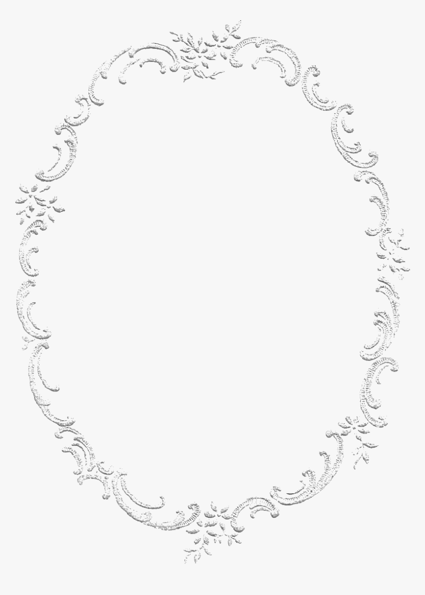 Frame Border Grayscale Image Printable - Line Art, HD Png Download ...