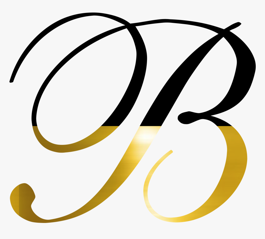 Fancy Cursive Letter B