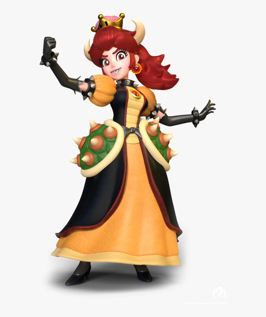 Image - Artstation Bowsette, HD Png Download , Transparent Png Image ...