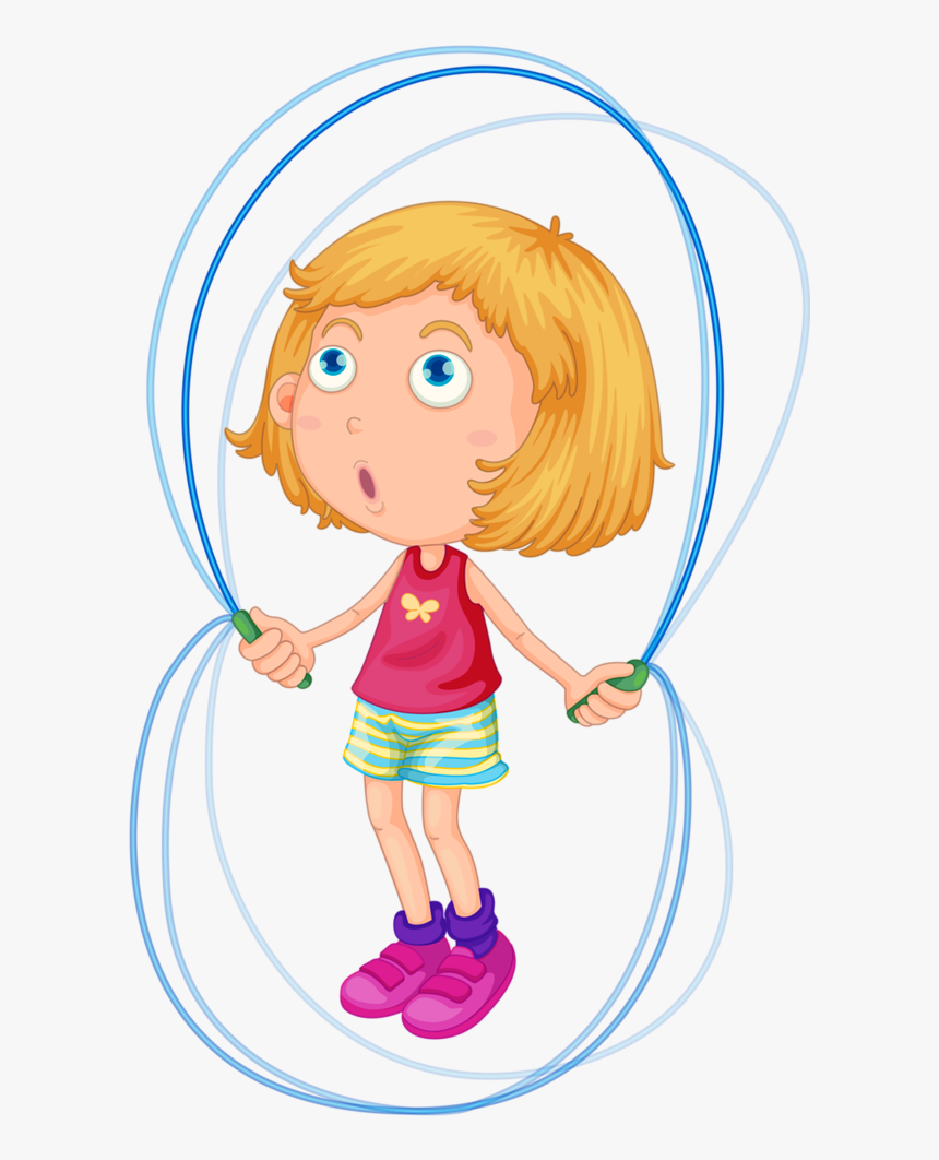 Kids Playing Illustration - Active Kids Cartoon, HD Png Download ...