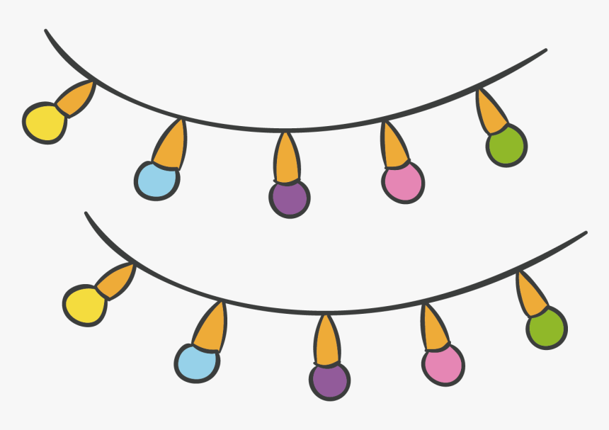 Clip Beads Colorful - Lamp Cartoon Png, Transparent Png , Transparent ...