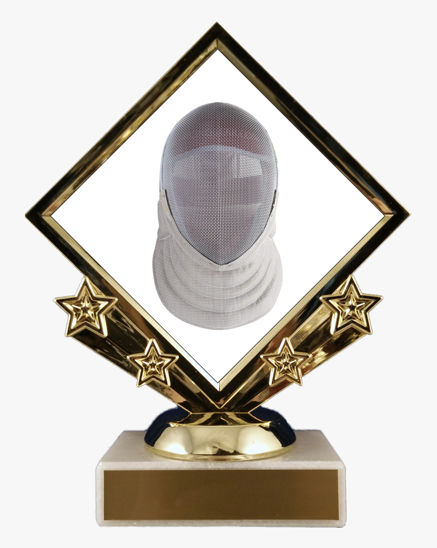 Fencing Logo Diamond Trophy Trophy Schoppy S Since - Corn Dog Trophy ...
