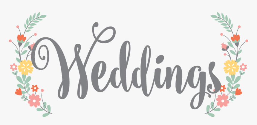 Wedding Text Png - Calligraphy, Transparent Png , Transparent Png Image ...