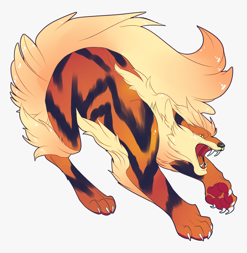Mega Growlithe, HD Png Download , Transparent Png Image - PNGitem