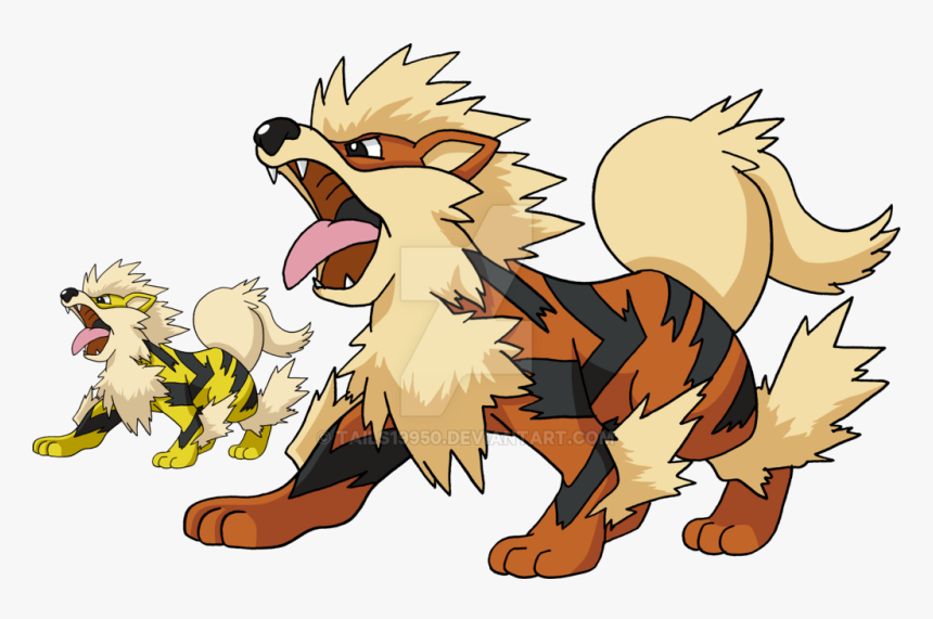 Arcanine Transparent Fire Red - Arcanine Pokemon Breathing Fire, HD Png ...
