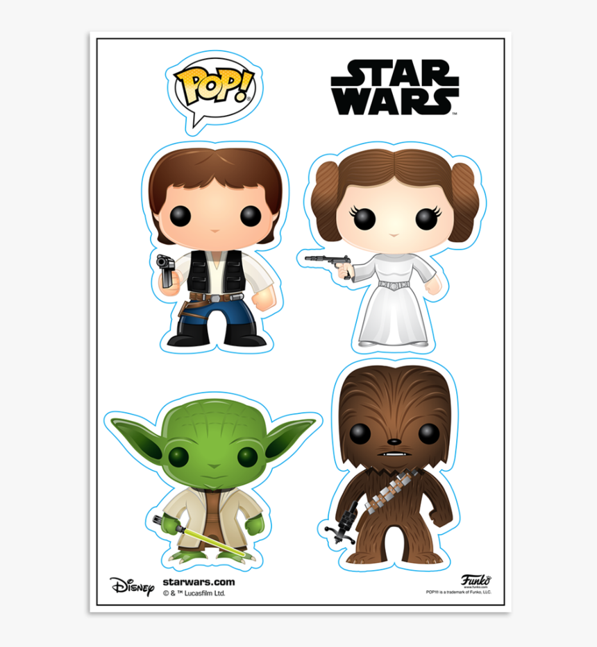 Star Wars Pop Sticker, HD Png Download , Transparent Png Image - PNGitem