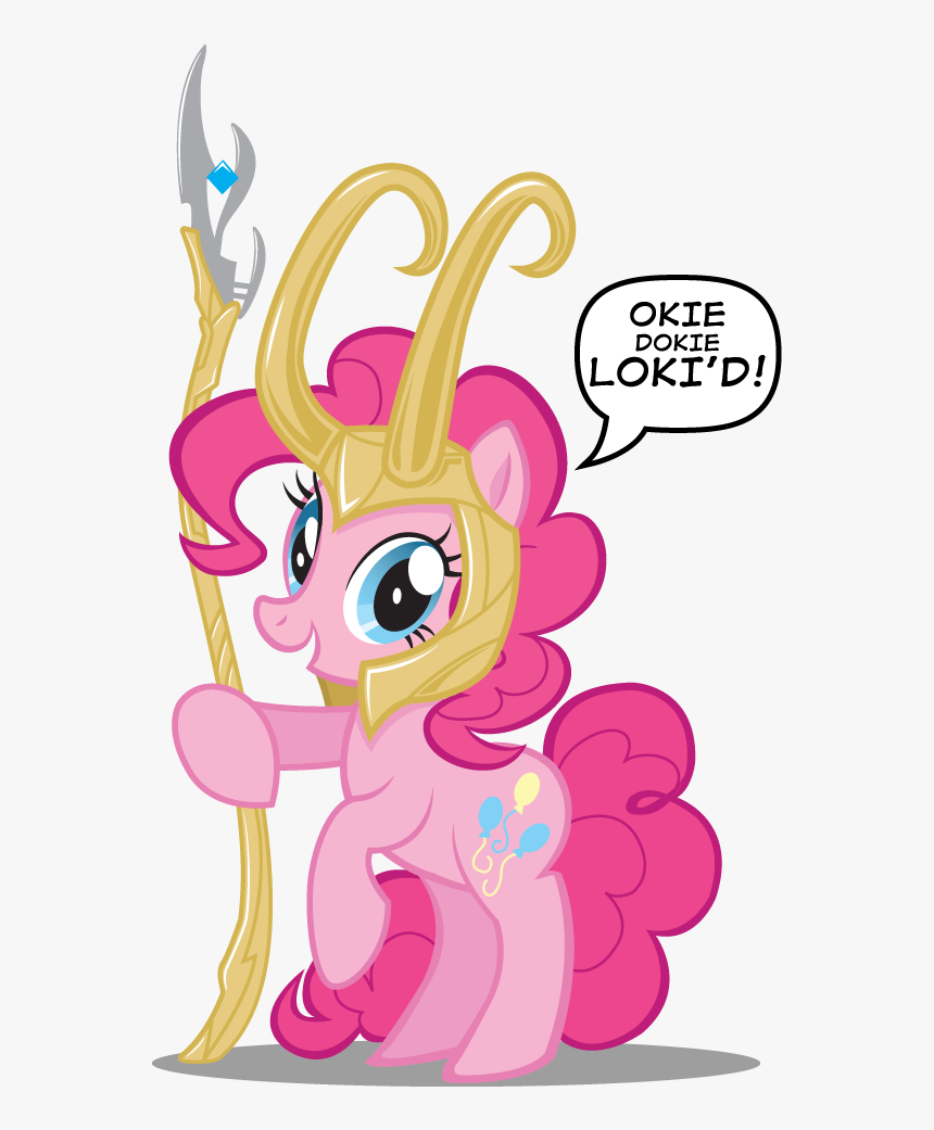 Okie Dokie Loki D Pinkie Pie Rainbow Dash Rarity Fluttershy - Little ...