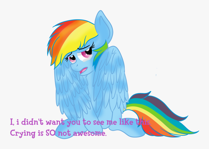 Rainbow Dash Cry
