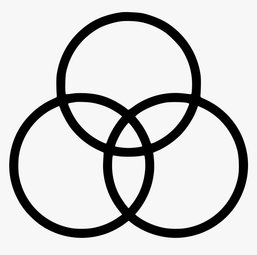 Venn Diagram - Led Zeppelin John Bonham Symbol, HD Png Download ...