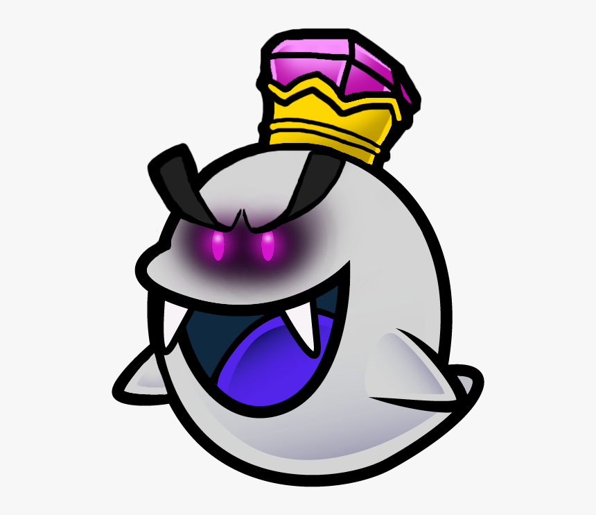 King Boo Pmtmf - Rey Boo Paper Mario, HD Png Download , Transparent Png ...