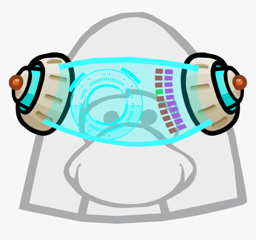 Club Penguin Makeup - Club Penguin With Hair, HD Png Download ...