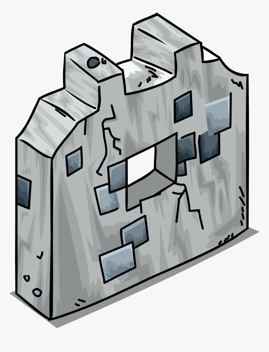 Stone Wall Ruins Sprite, HD Png Download , Transparent Png Image - PNGitem