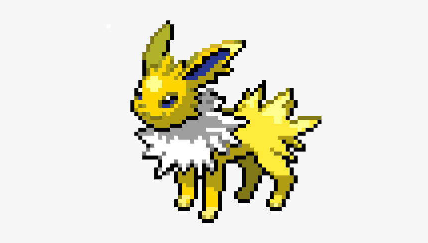 Jolteon Pixel Art Template