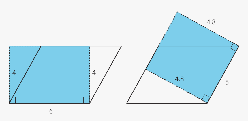 Decompose Parallelogram And Rearrange, HD Png Download , Transparent ...