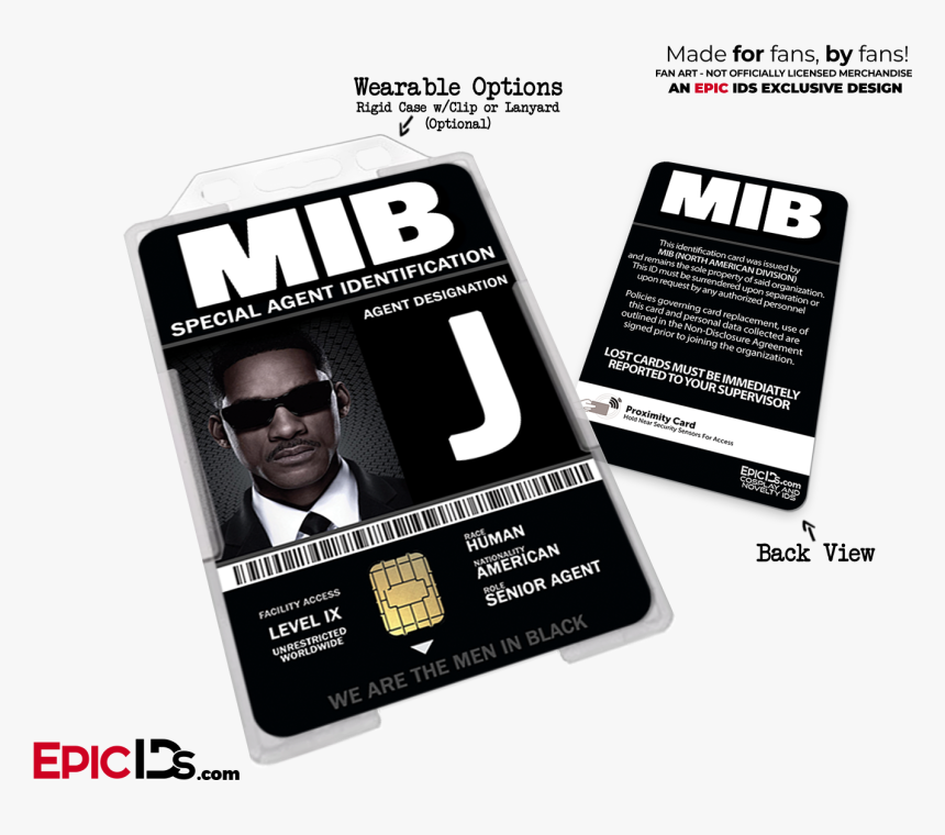 Special Agent Mib - Men In Black 3 Poster, HD Png Download ...