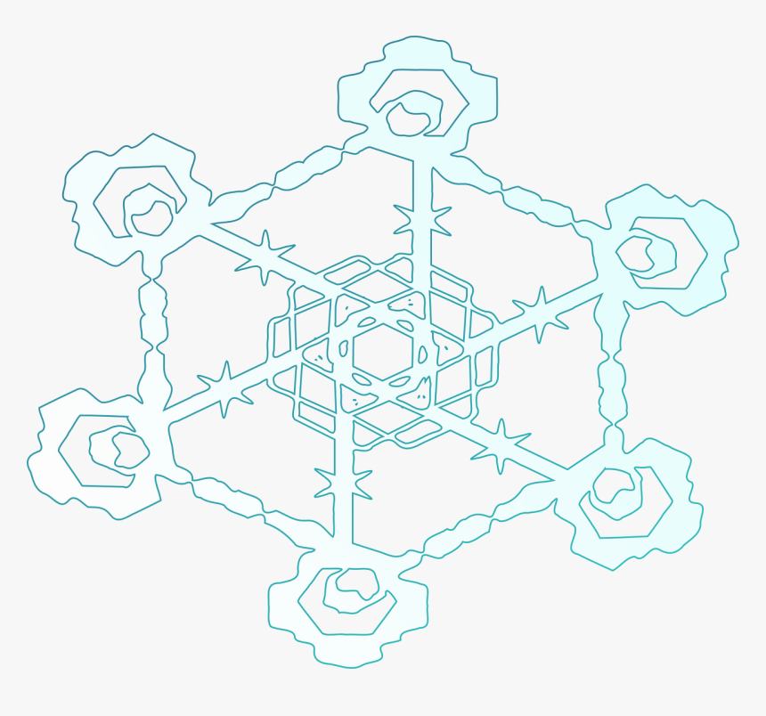 Snowflake, HD Png Download , Transparent Png Image - PNGitem