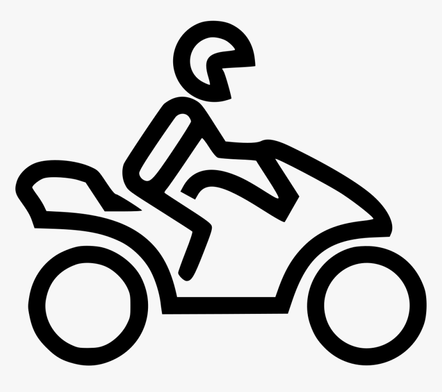 Biker - Motorcycle Rider Icon, HD Png Download , Transparent Png Image ...