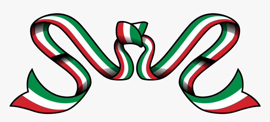 Green White And Red Ribbon, HD Png Download , Transparent Png Image ...