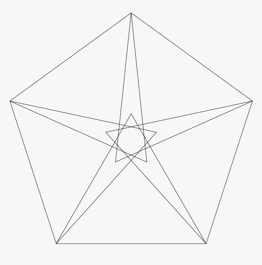 5 Overlapped Triangles Svg Clip Arts - Triangle, HD Png Download ...