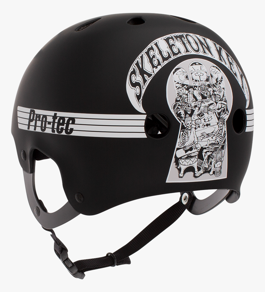 Classic Skate - Skeleton Key - Skeleton Key Helmet Pro Tec, HD Png ...