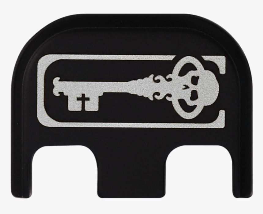 Skeleton Key Titanium Black Traditional Finish Back - Chaves Knives ...